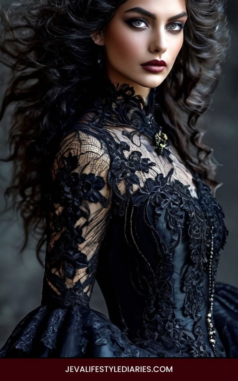 Enchanting Noir: 20 Non-Traditional Wedding Dresses for the Modern ...
